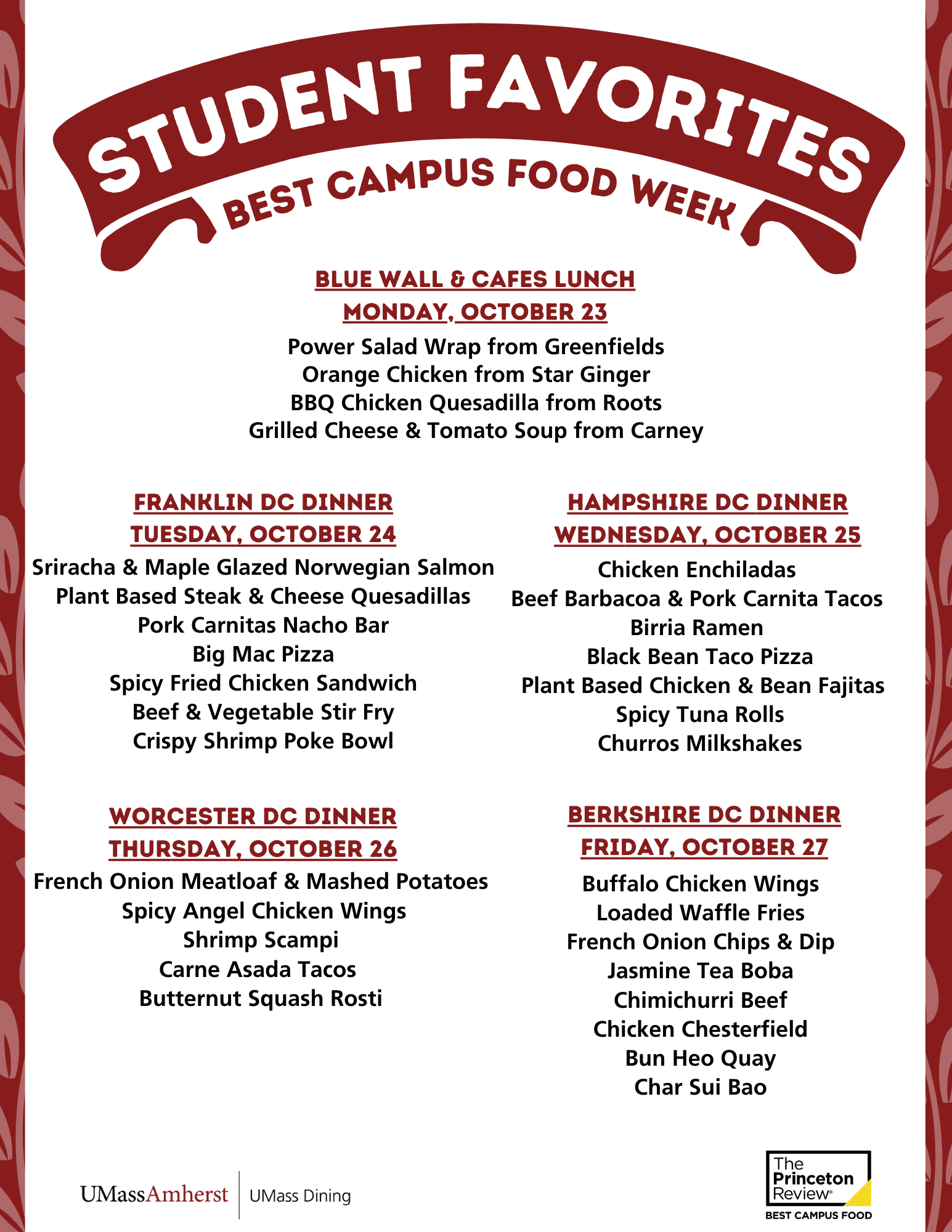 Events | UMass Dining